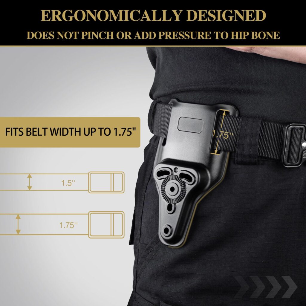 WARRIORLAND Universal Mid-Ride Belt Loop Adapter (CUBL) – 1.75” Belt ...