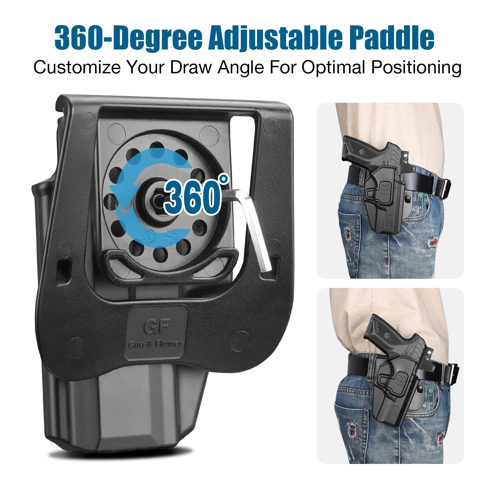 Gunflower Tactical OWB Holster for Ruger Security-9 – Optics-Ready ...